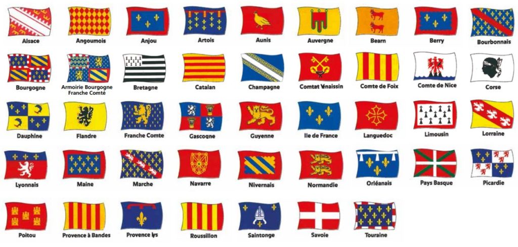 Drapeaux des Provinces Françaises - Loir-illuminations